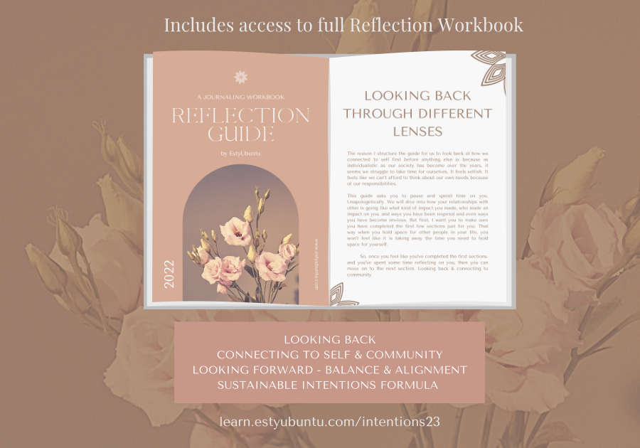 2022 Reflection & 2023 Intention Setting Workshop