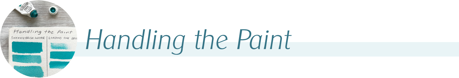 Lesson 3: Handling the Paint
