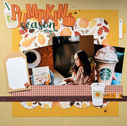 Fall Into Autumn Scrapbooking Cut Files Kit