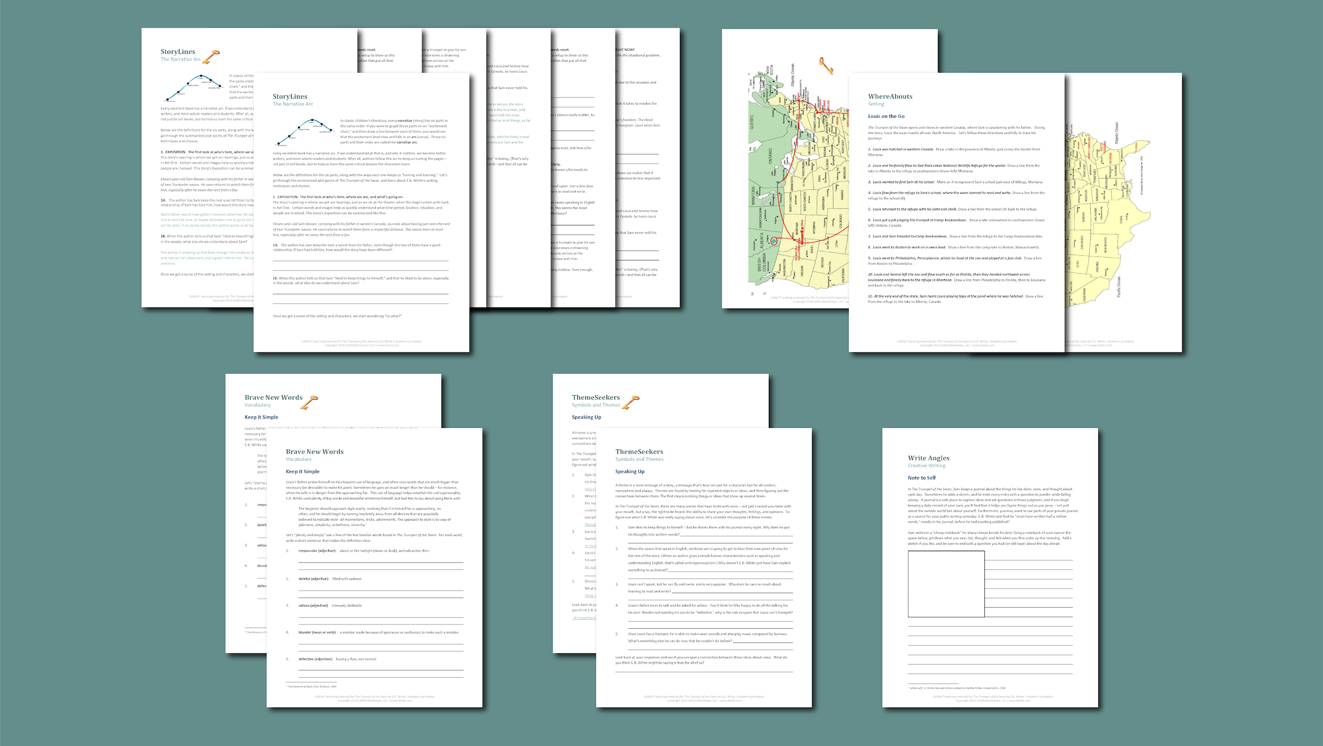 Creative teaching ideas for THE TRUMPET OF THE SWAN