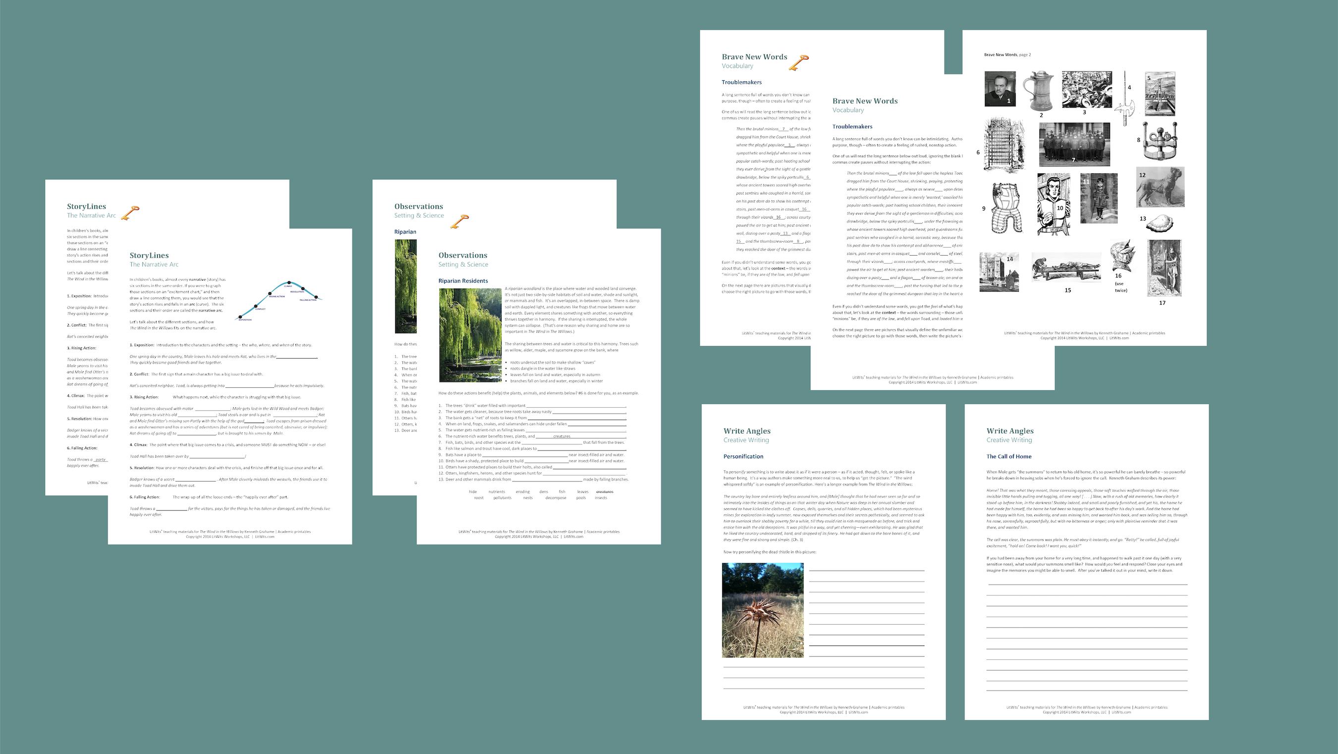 Creative teaching ideas for THE WIND IN THE WILLOWS